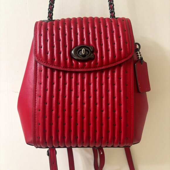 Coach | Bags | Coach Parker Convertible Backpack 6 With Quilting And ...